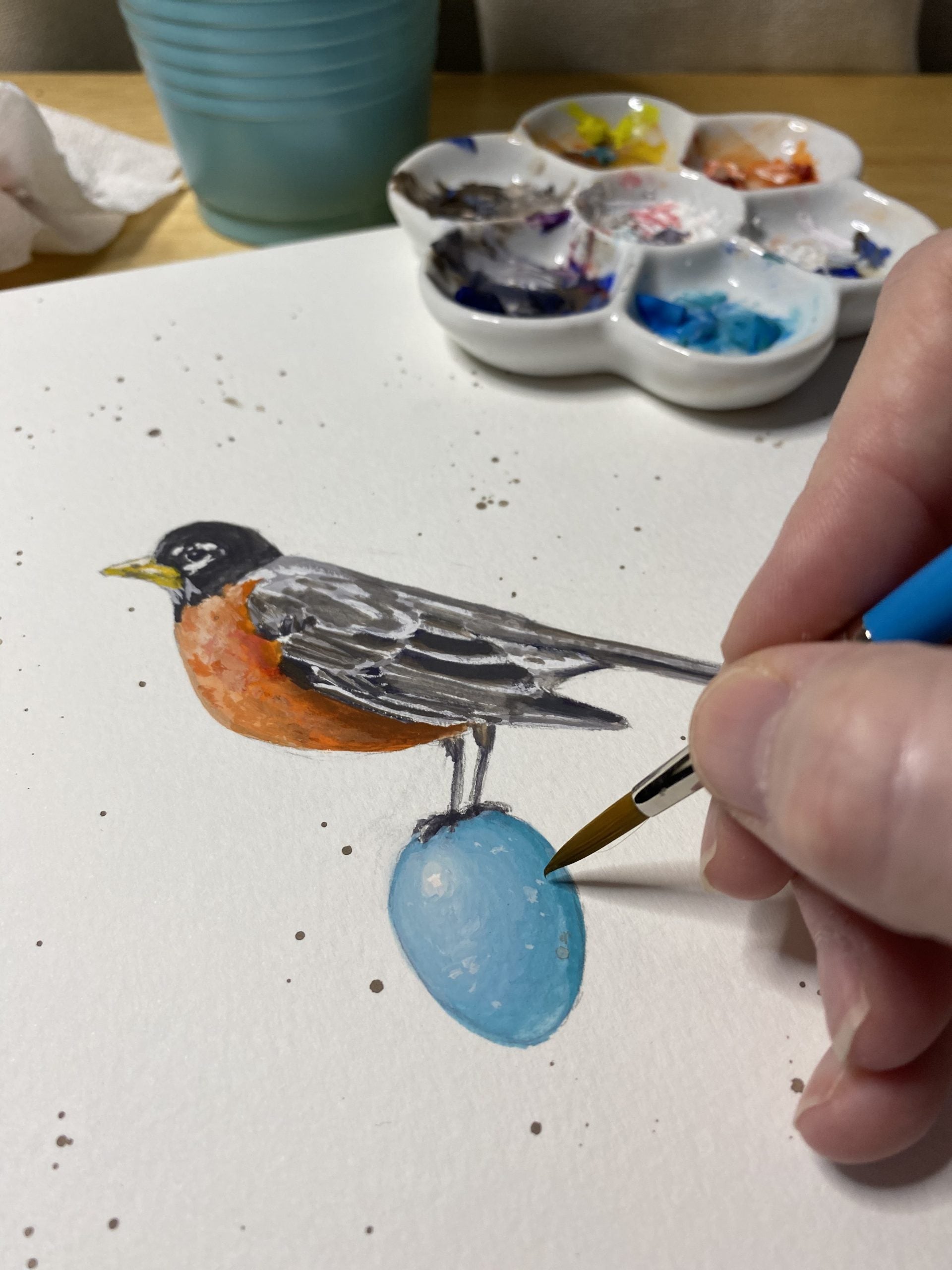 The Story Behind Amy Crews Spring Birds Painting Series – Amy Crews ...
