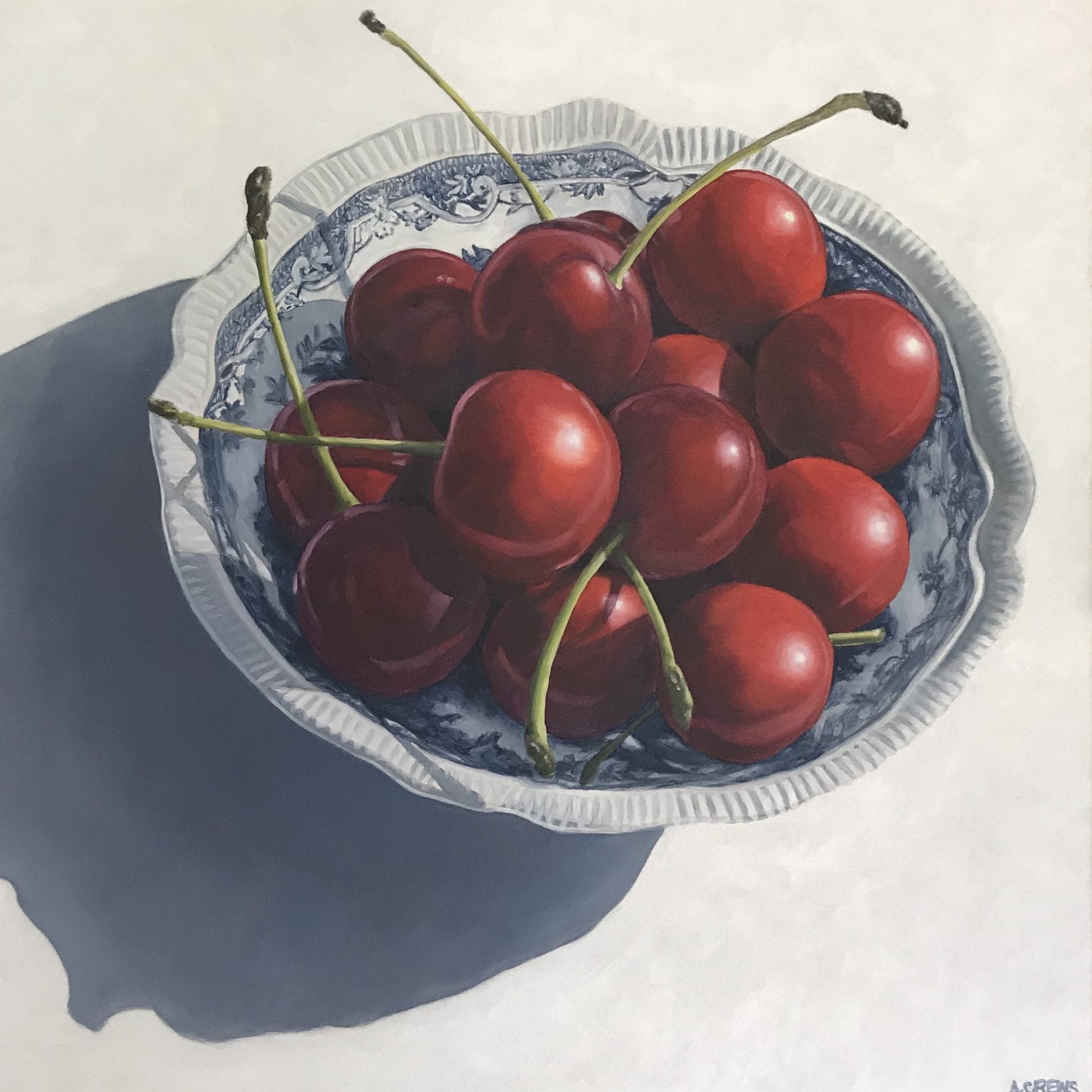"Life is a Bowl of Cherries"- Art Print – Amy Crews | Southern Fine Art